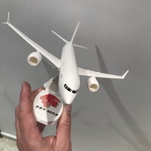 3D printer 737 MAX 8 - NEW BOEING AIRPLANE - ・ Cults