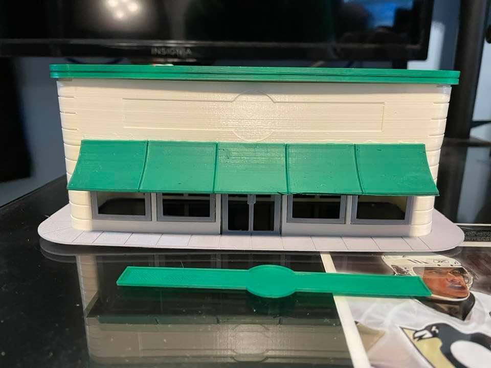 Free STL file Grocery Store Doors・3D printable design to download・Cults