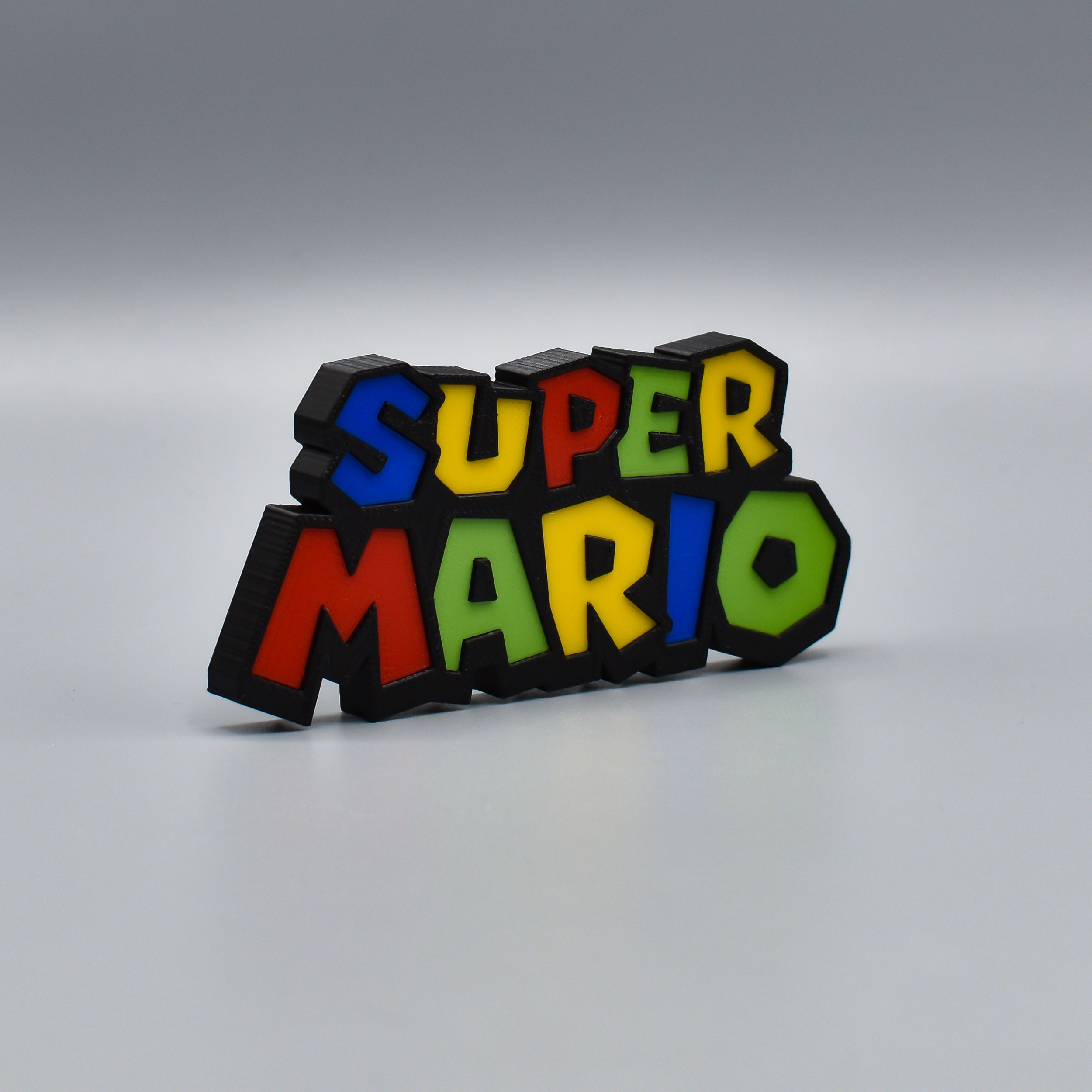 Файл STL Super Mario 3D Modular logo / lettering 🚩・3D-печатная модель ...