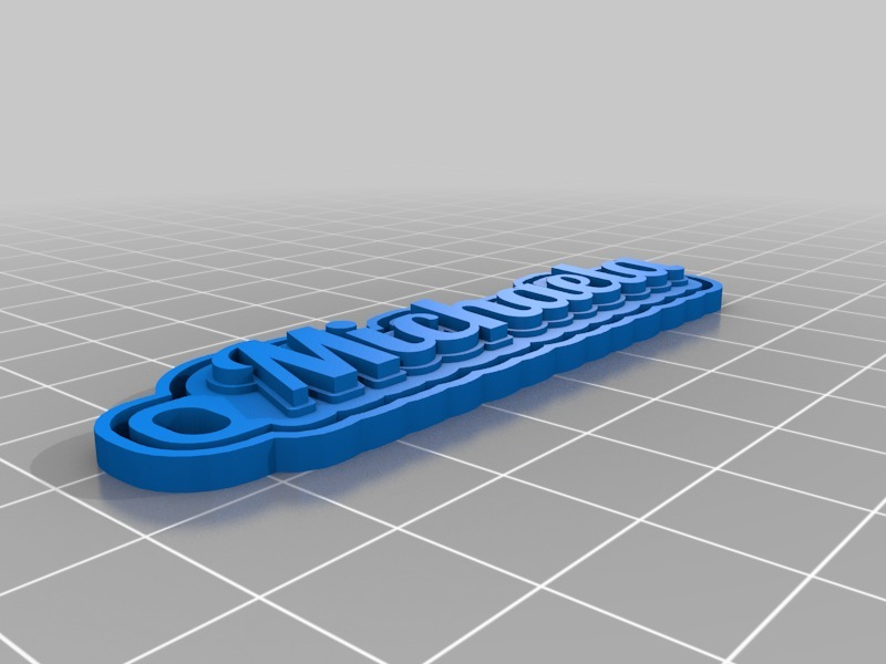 Free 3D file keychainm・3D printing model to download・Cults