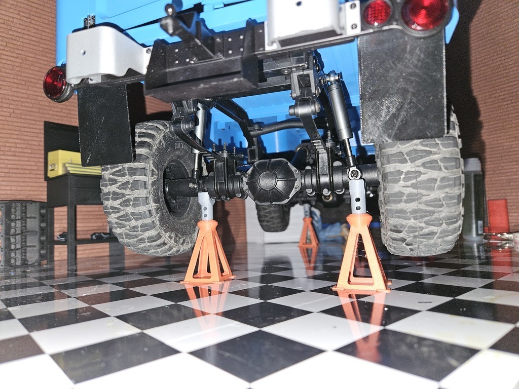 Free 3D file FMS FJ40 rear mud flaps・3D printer design to download・Cults