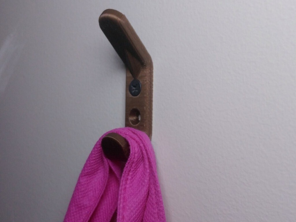 Free STL file Coat Hook edit・3D printing design to download・Cults