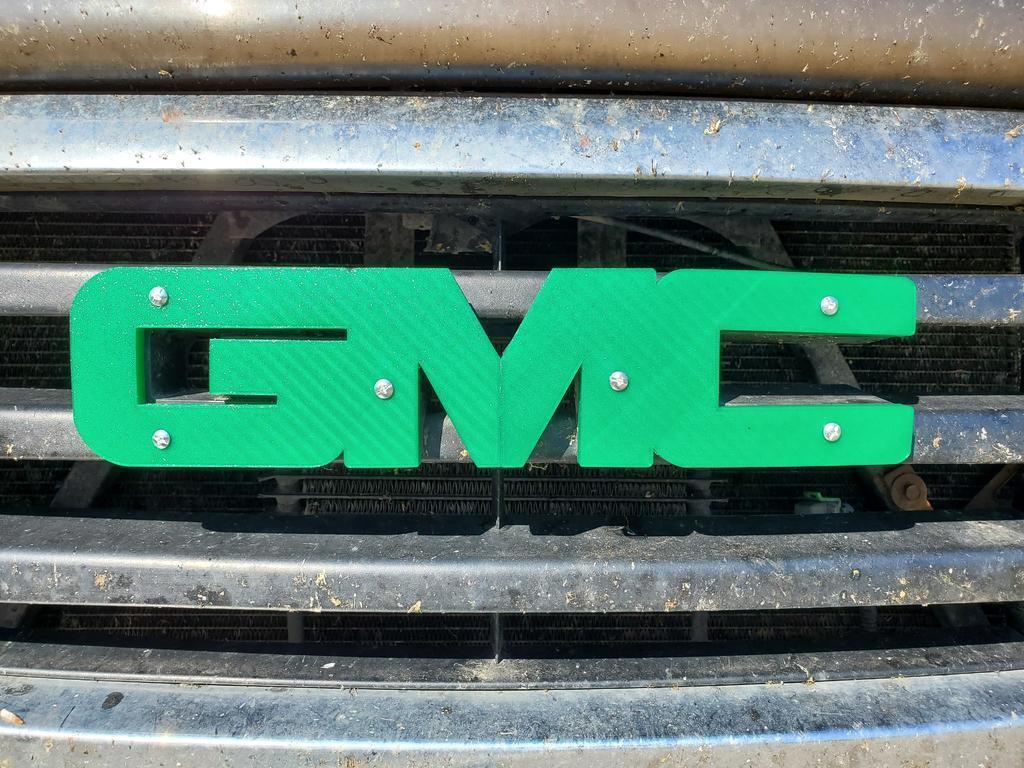 Free STL file GMC logo・3D print model to download・Cults