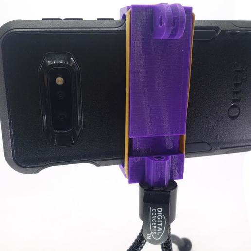 Download free 3D printing designs tripod / GoPro phone mount ・ Cults