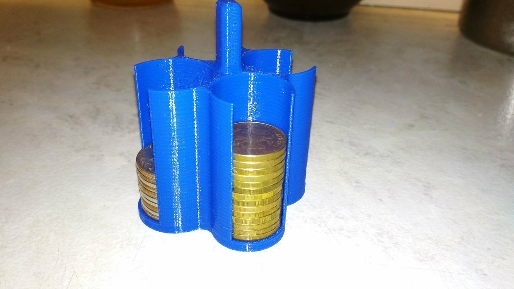 Free 3D file Coin organizer (rub)・3D printing template to download・Cults