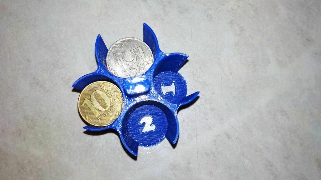 Free 3D file Coin organizer (rub)・3D printing template to download・Cults