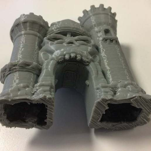 Download free STL file Castle Grayskull by DiMarzio Remix for Fish Tank ...