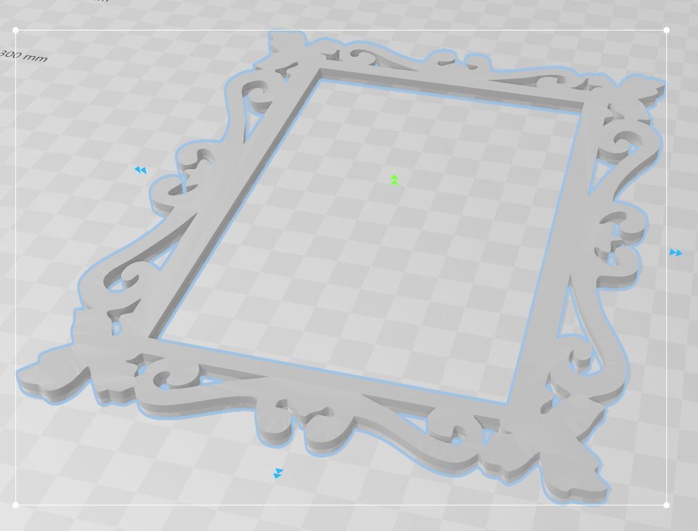 STL file frame photo・3D printing idea to download・Cults