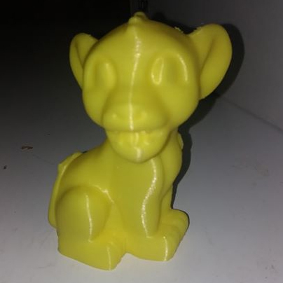 OBJ file FIGURINE SIMBA・3D printer design to download・Cults
