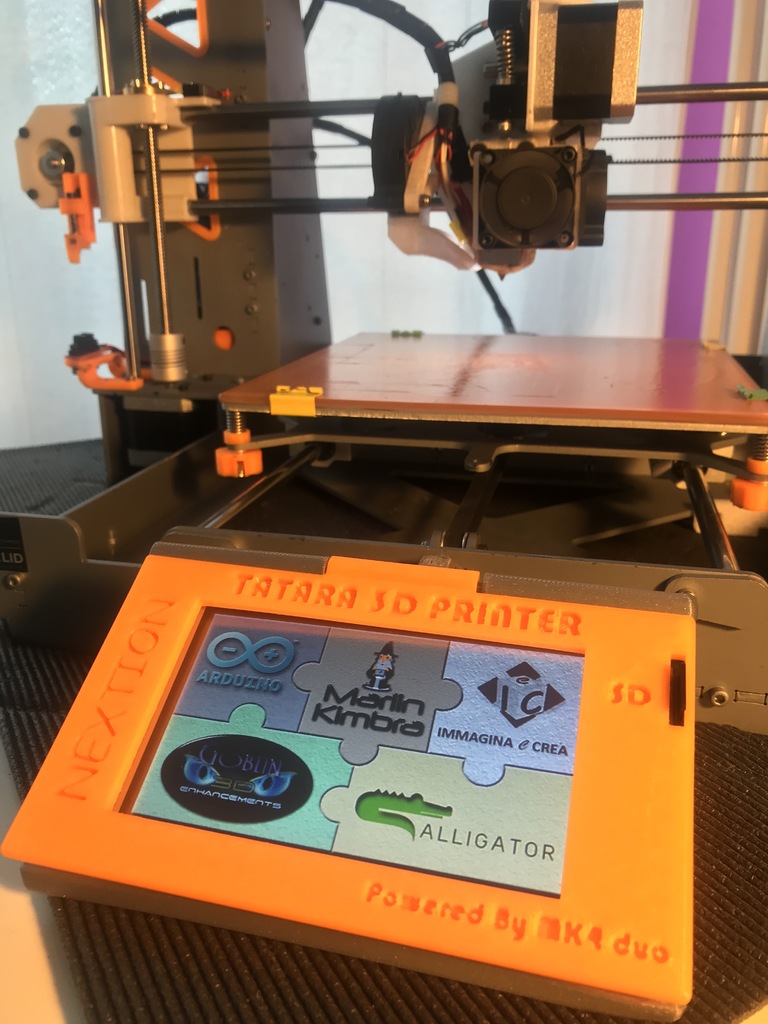 Free 3D file Nextion installation wizard & dedicated box 4.3・3D printer ...