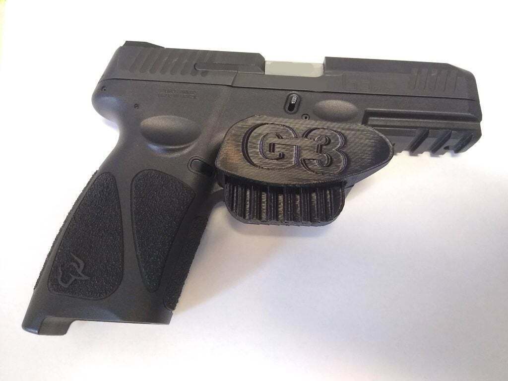 Free STL file Minimal Holster Taurus G3 IWB ♉・3D printer design to ...