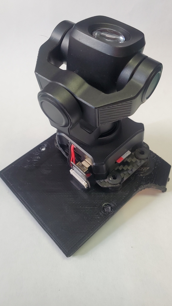 3D-Datei 3DR Solo SIYI A8 Mini-Kardanische Platte kostenlos・3D-druckbares Objekt zum ...