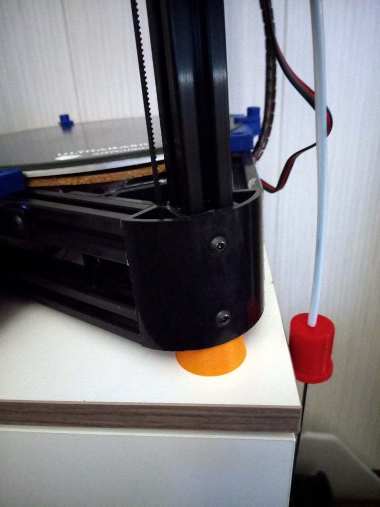 Free STL file Foot Damper Anycubic Kossel 2020・Object to download and ...