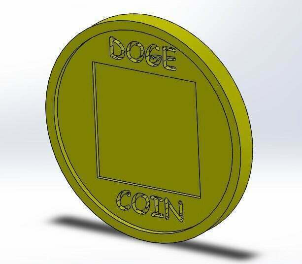 Free STL file Dogecoin・3D printer design to download・Cults