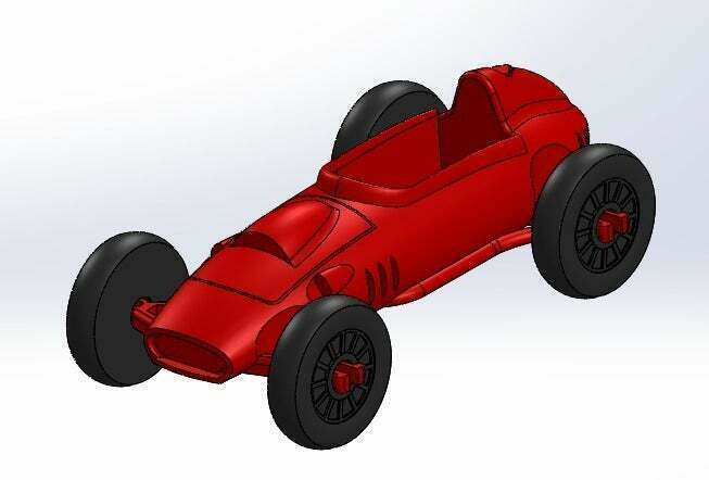 Free STL file Ferrari 246 F1 Toy Replica・3D printing design to download ...