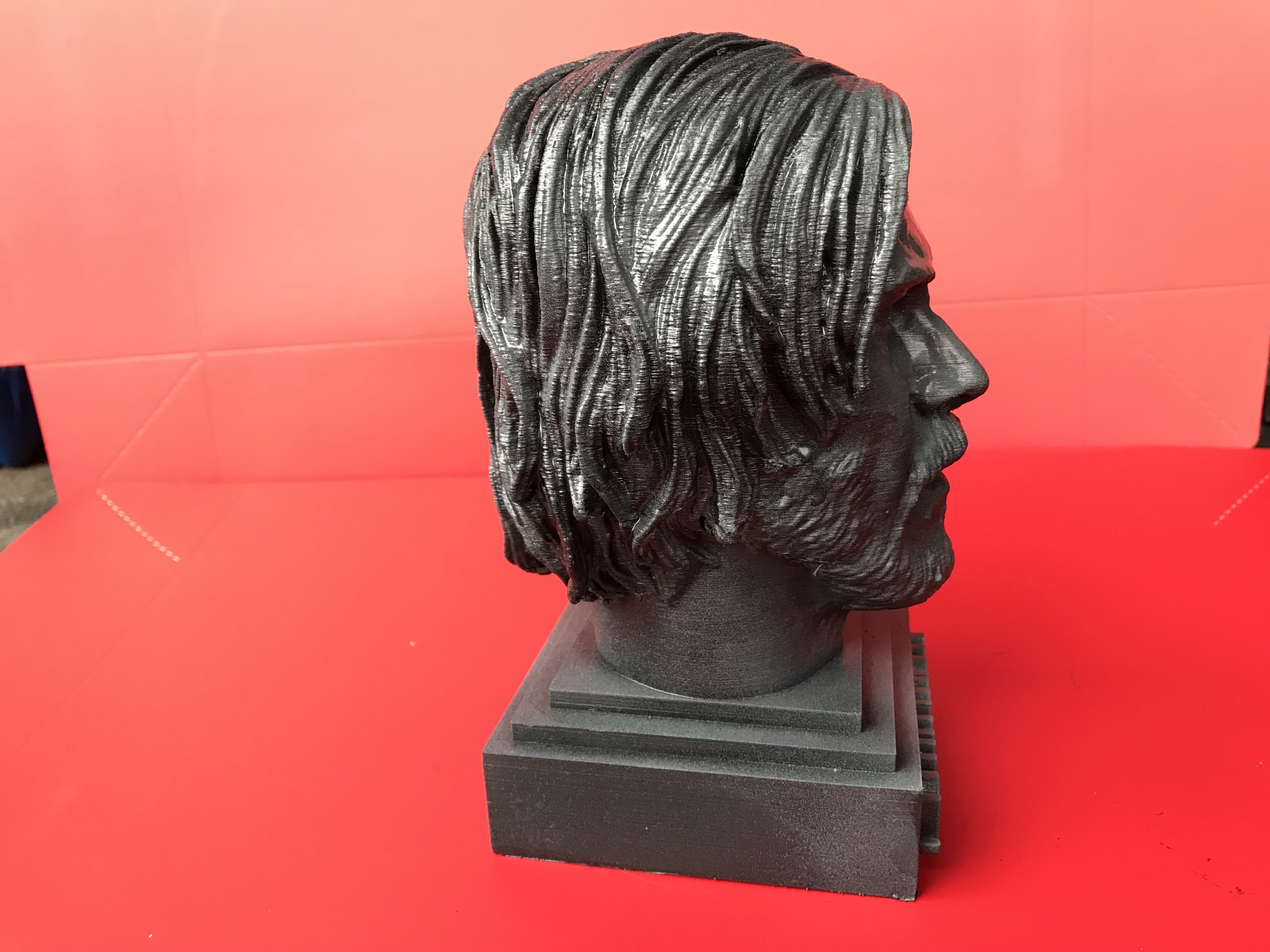 Файл STL John Wick - Keanu Reeves- sculpture of head 3D print ready 🗿 ...