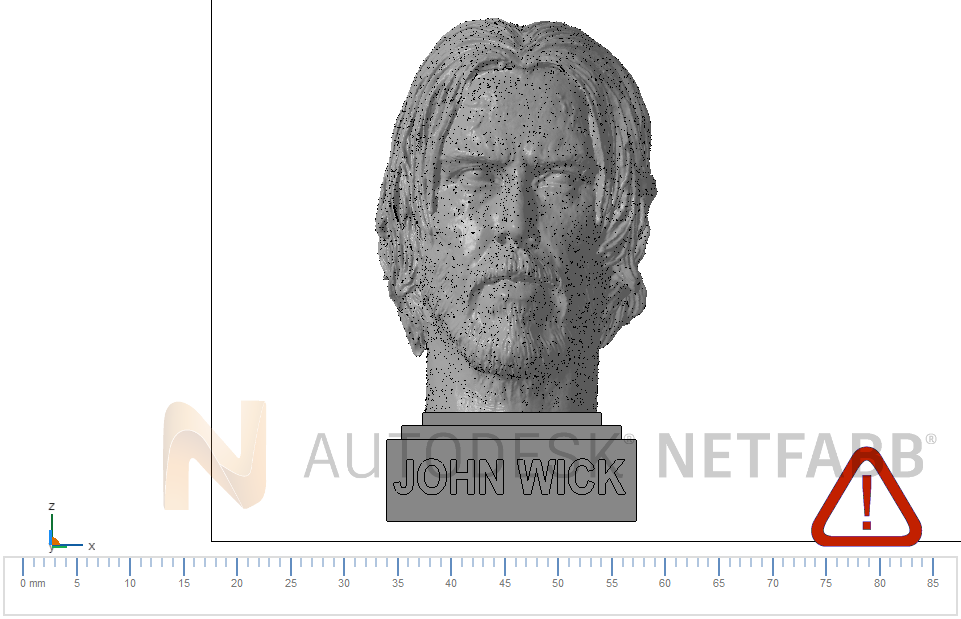 Файл STL John Wick - Keanu Reeves- sculpture of head 3D print ready 🗿 ...