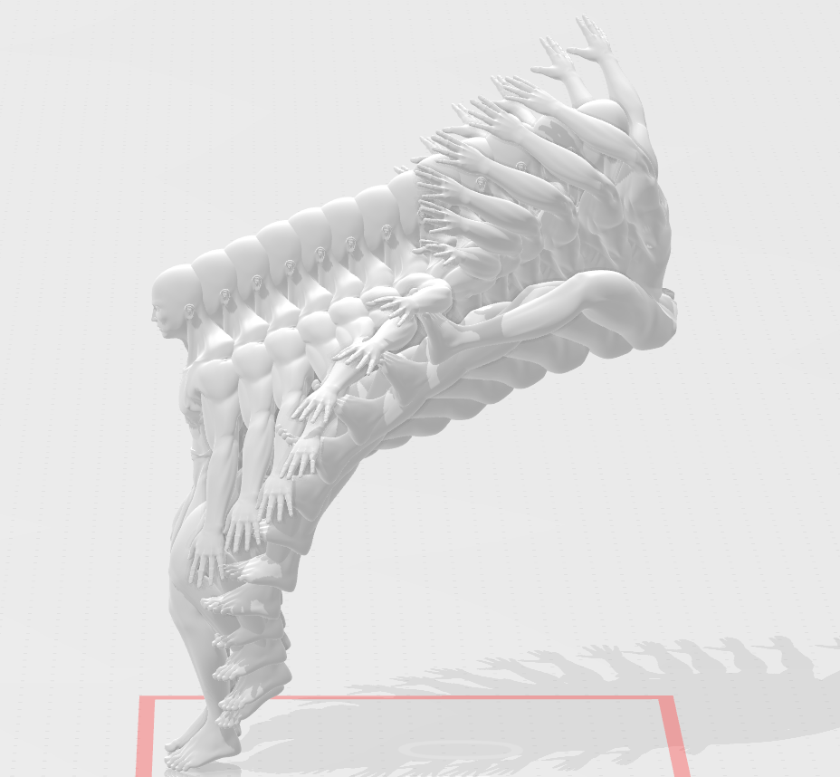 STL file Jumping Man・Template to download and 3D print・Cults