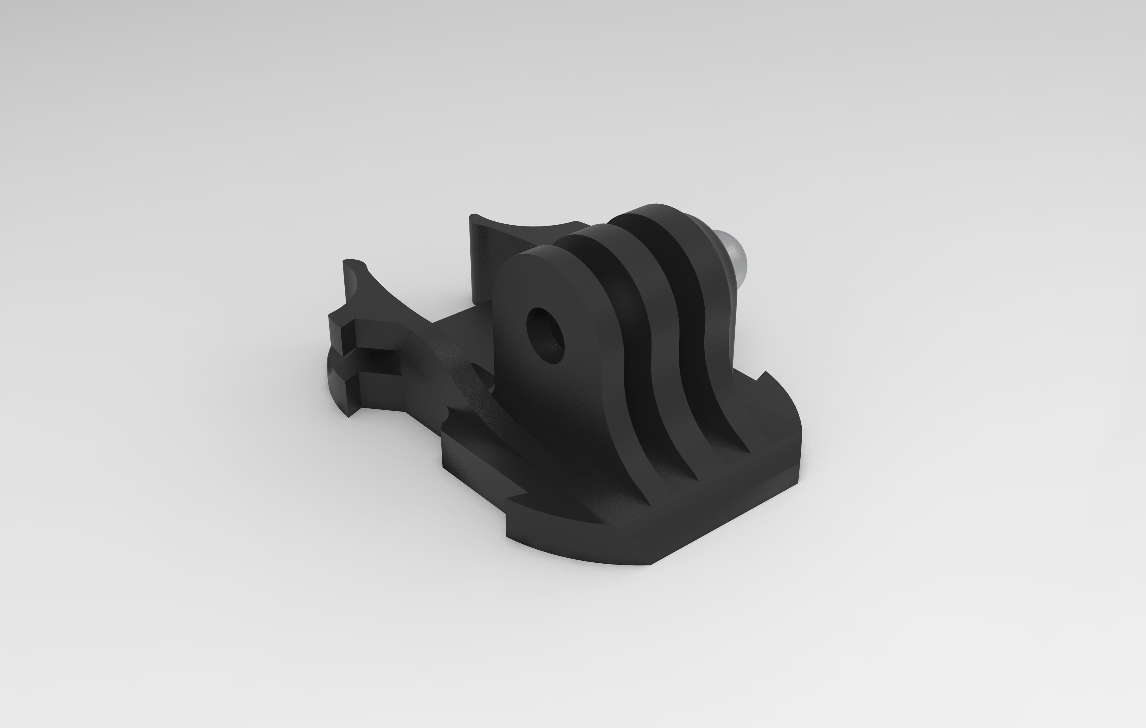 STL file GoPro Hero Quick Release Clip Mount・3D print design to ...