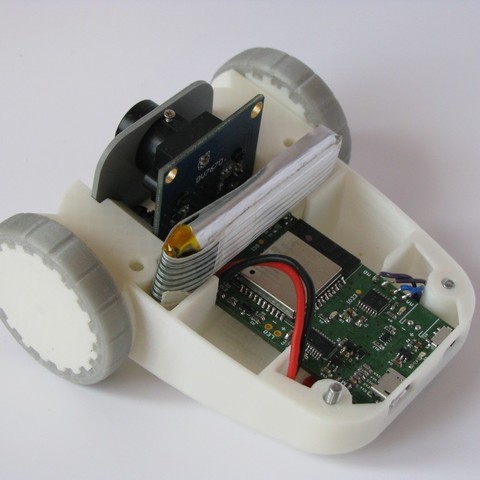 Download free 3D printing models ESP32 WiFi Robot ・ Cults