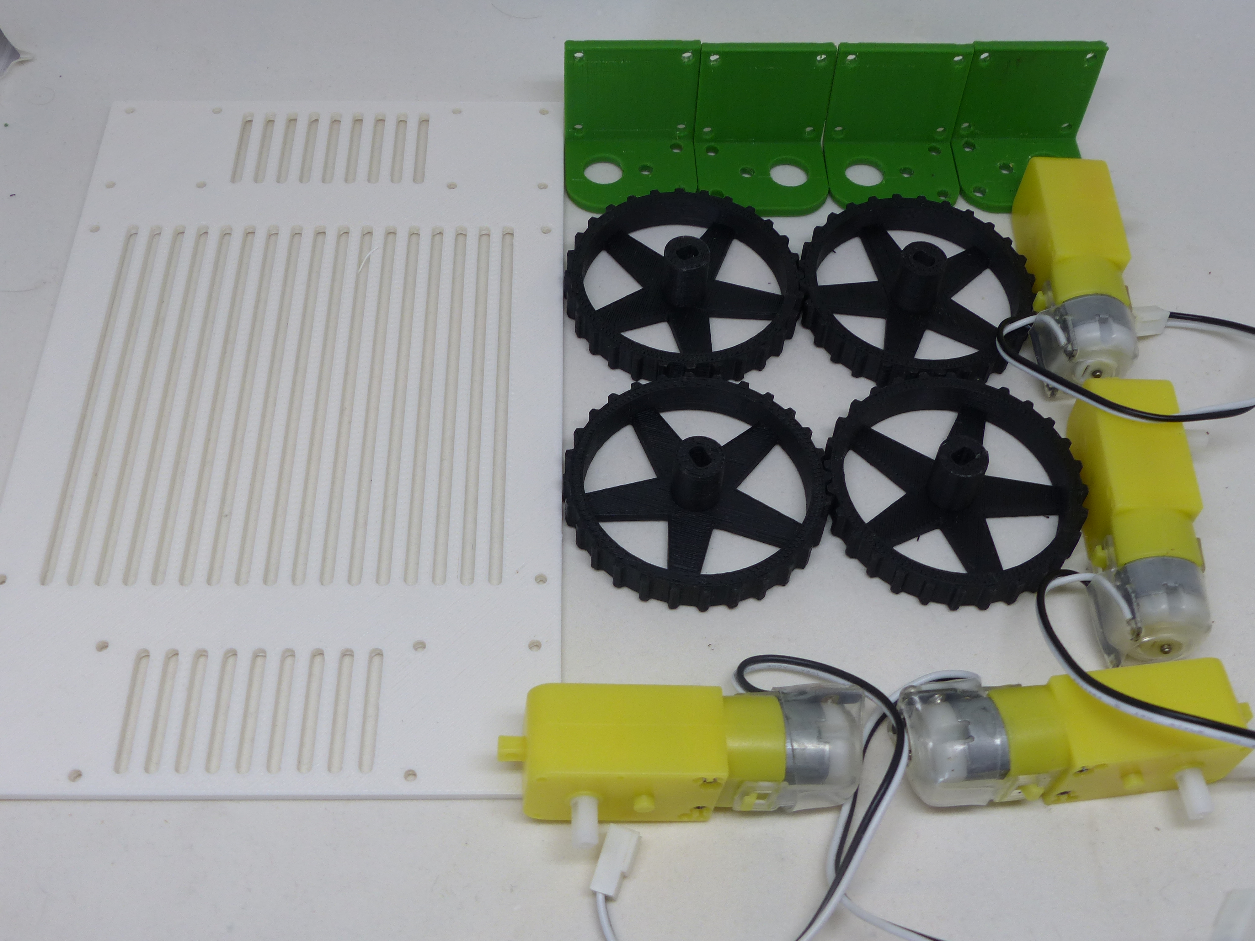 Free 3D file Rovy mobile robot for Geared Motor 6v・3D printing design ...