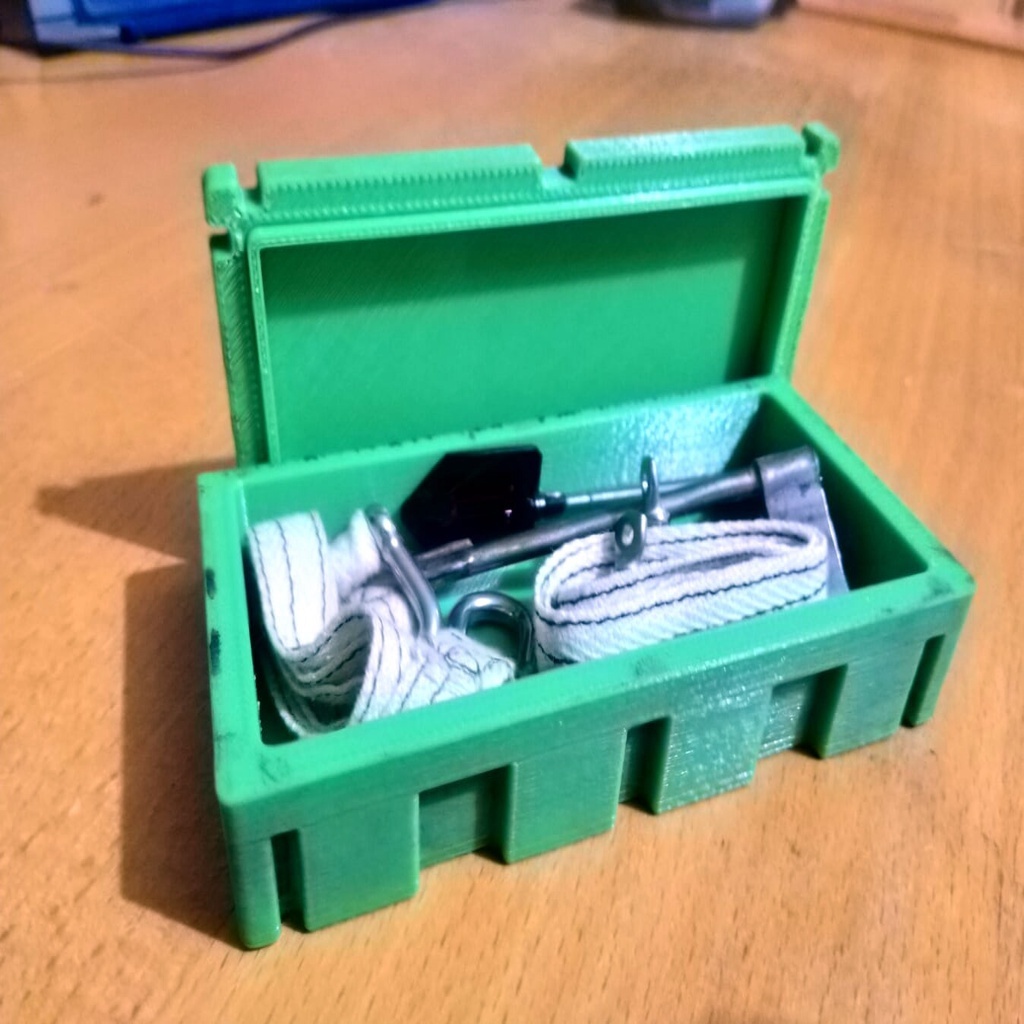 Free 3D file scale 4x4 storage box・Template to download and 3D print・Cults