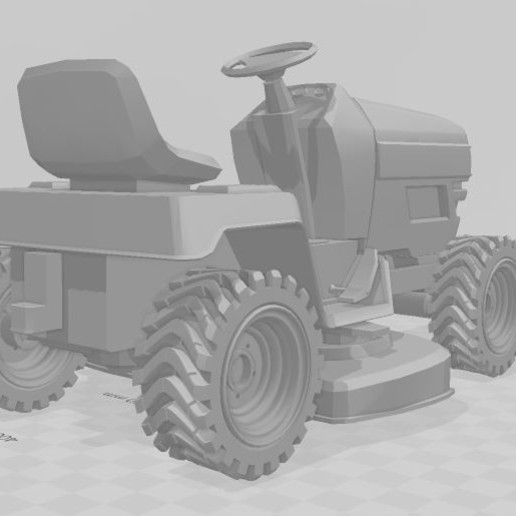 Download STL file Mower 1/10 ・ Cults