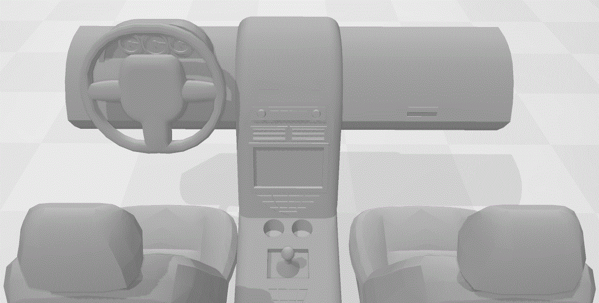 STL file Interior for RC 1/10 (universal) 🐿️・3D print object to ...