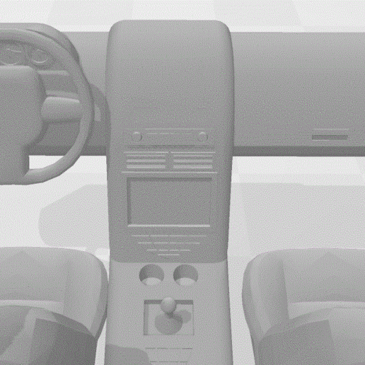 Download STL file Interior for RC 1/10 (universal) • 3D printing design ...