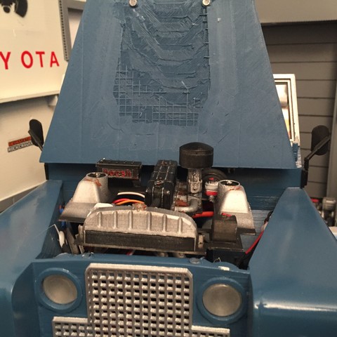 Download STL file Engine bay 1/10 6-cylinder petrol • Template to 3D ...