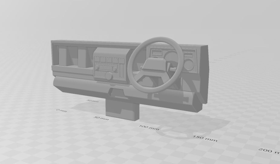STL file DEFENDER dashboard 1/10・Template to download and 3D print・Cults