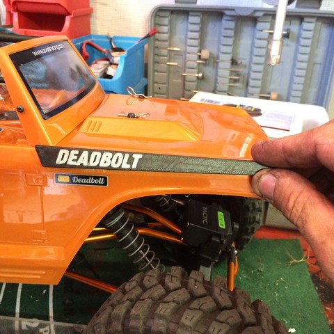 Download 3D printer designs DEADBOLT Axial Customization Kit ・ Cults