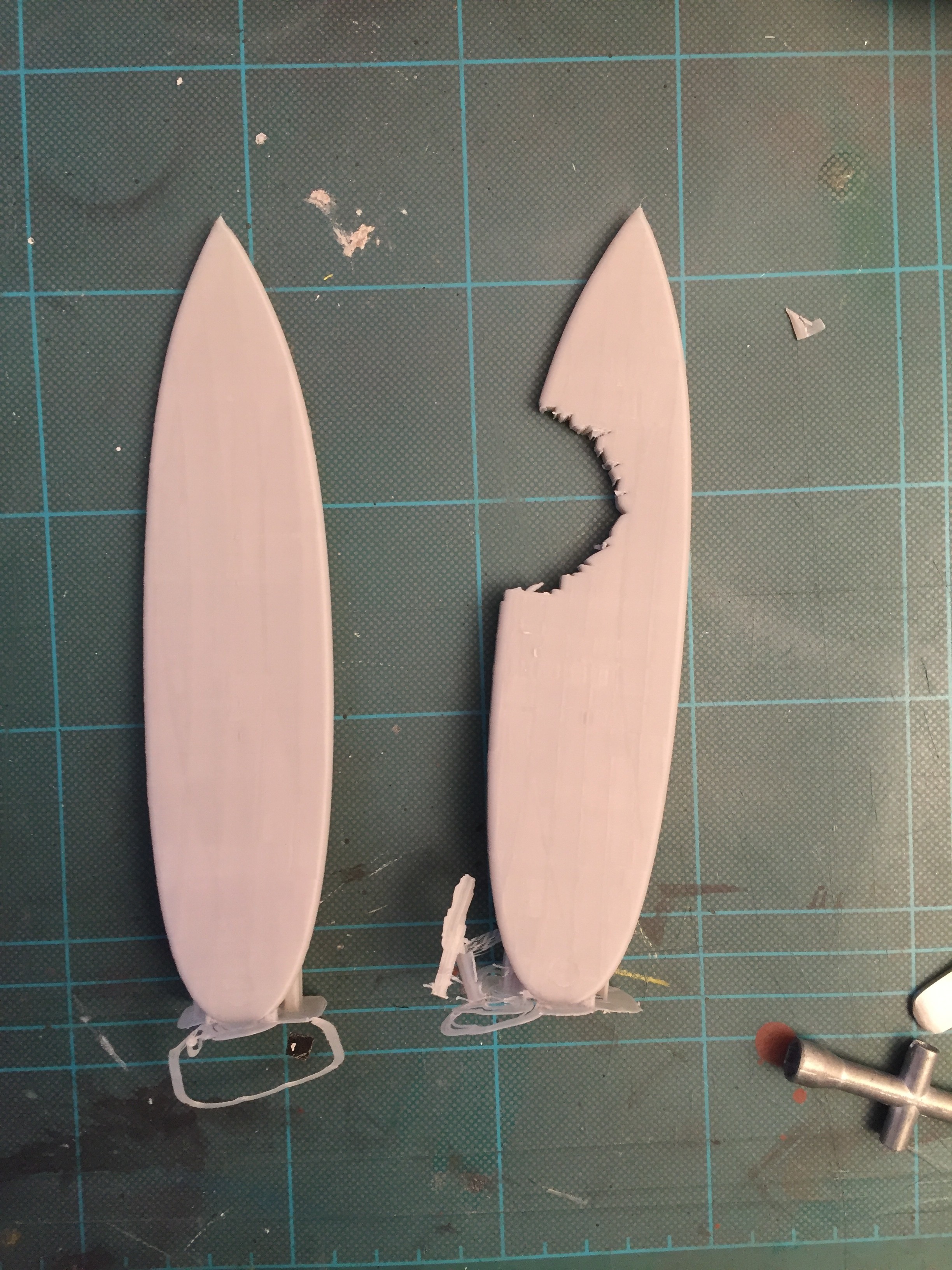 STL file surf SHARK ATTACk 18cm・Template to download and 3D print・Cults