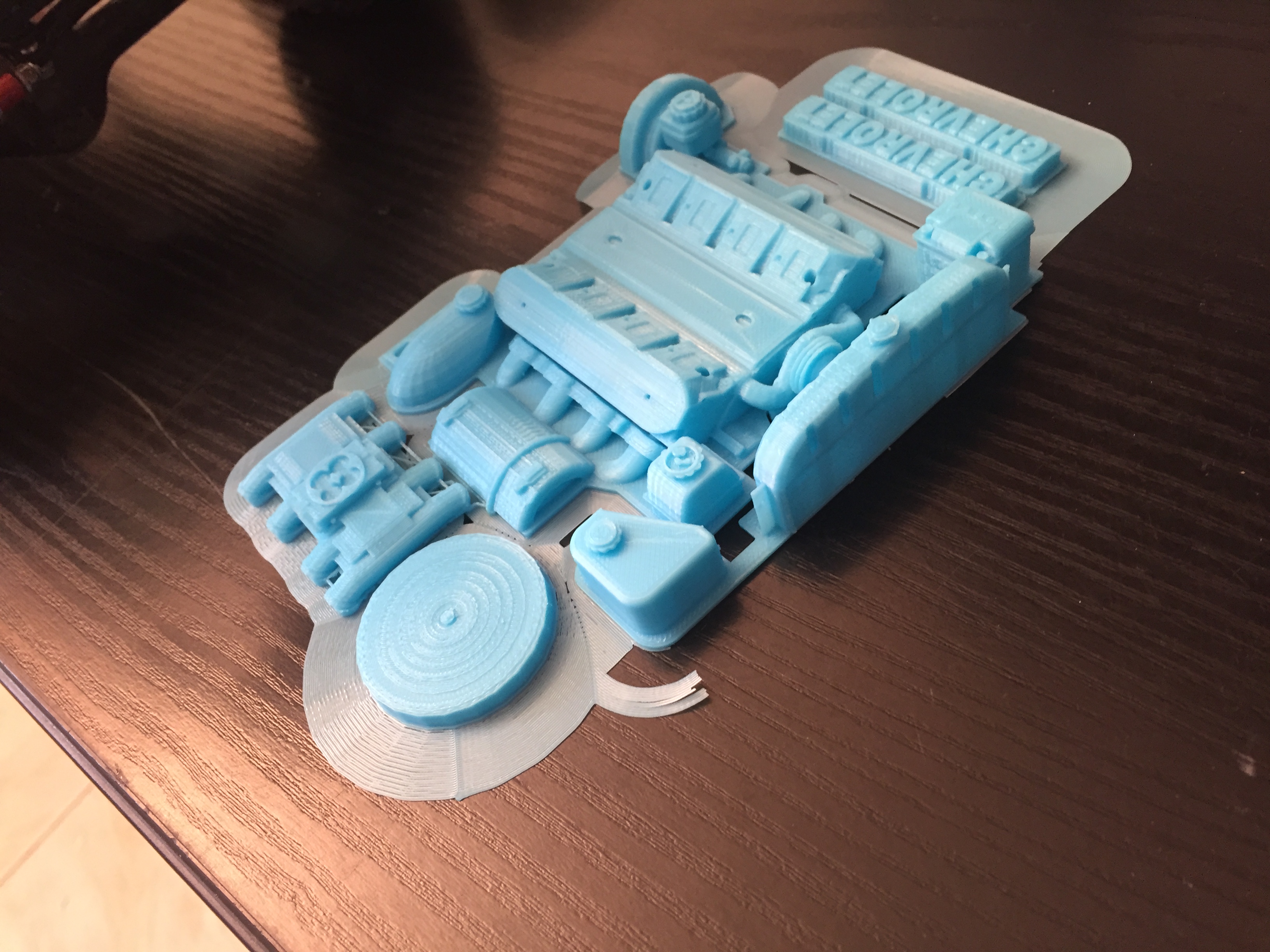 Free STL file Chevrolet Engine bay 🚙・3D printing design to download・Cults