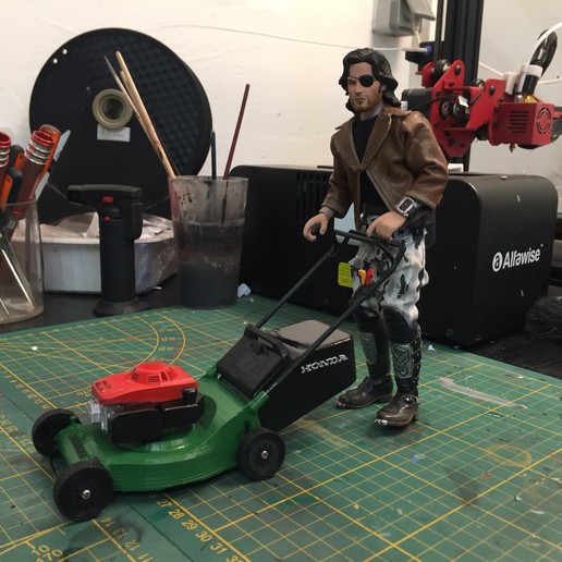 Download STL file Mower 1/10 ・ Cults