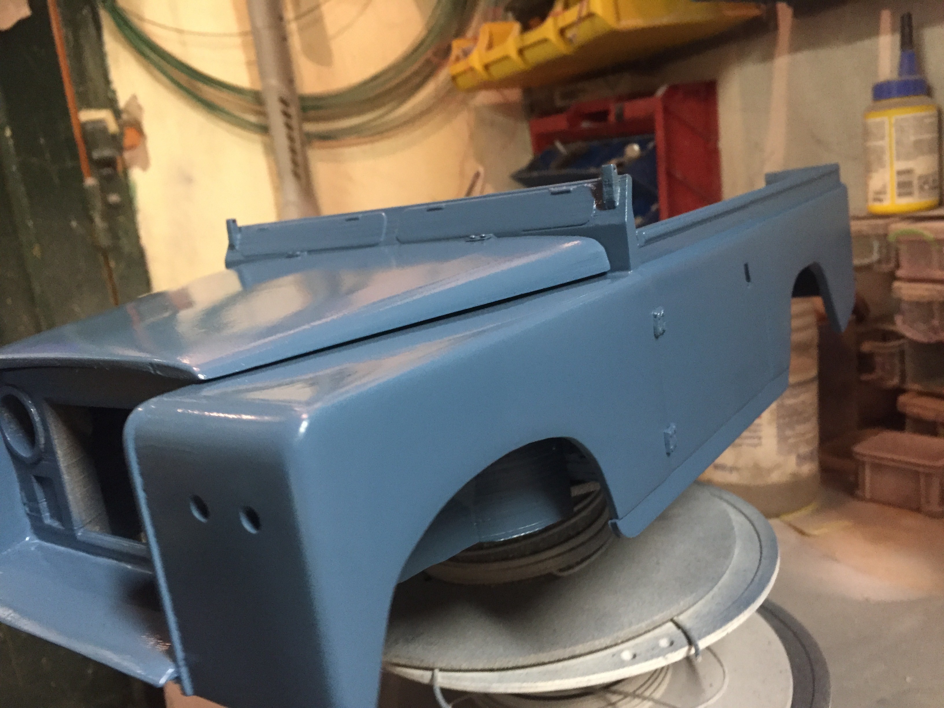 Download STL file rc body 1/10(wheelbase 275mm) defender D88 • 3D ...