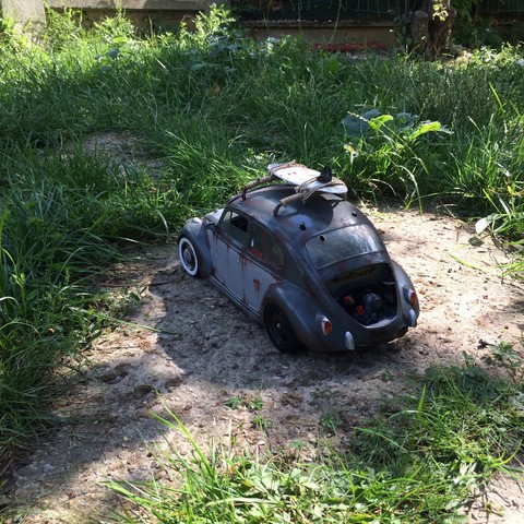 Download 3D printing designs Rc dashboard beetle /beetle for RC 1/10 ...