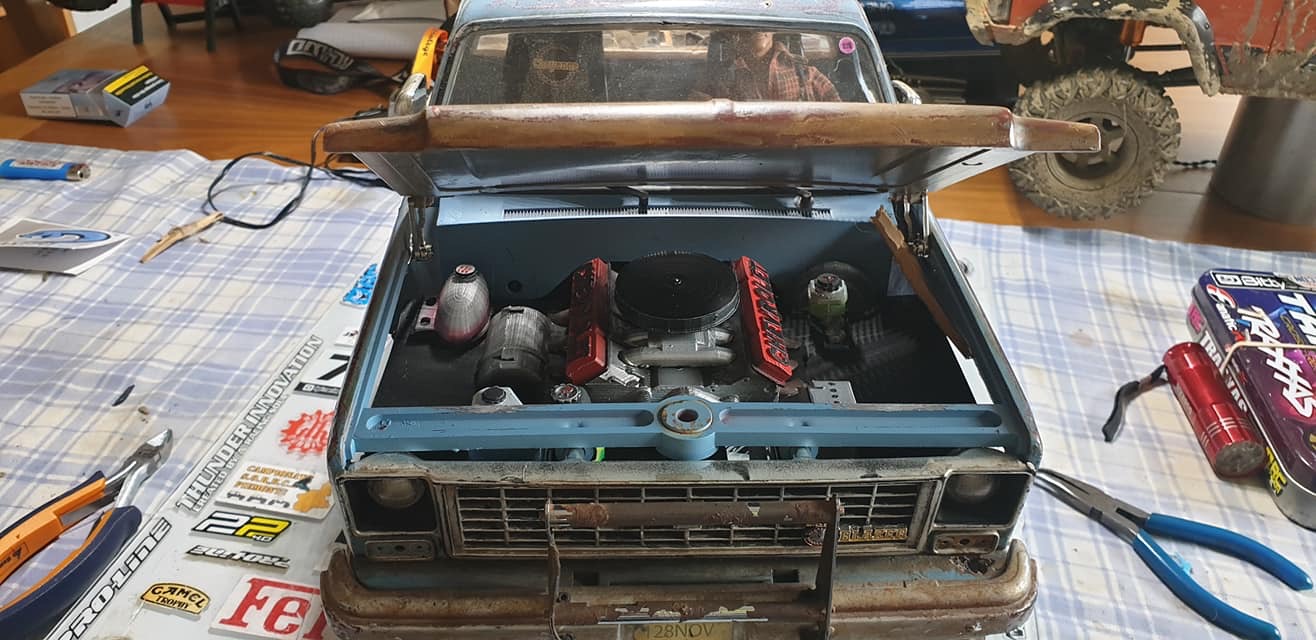 Free STL file Chevrolet Engine bay 🚙・3D printing design to download・Cults