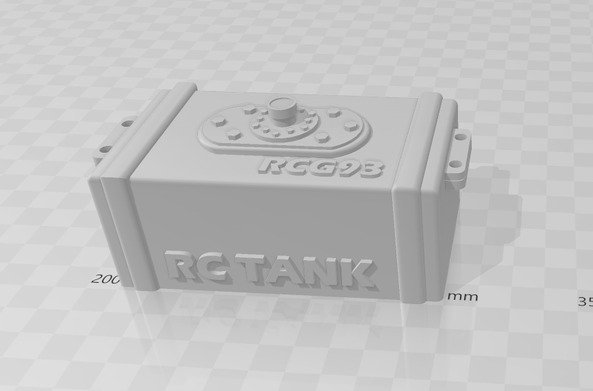 Free STL file tank rc 1/10 electro box 🪖・3D printer model to download・Cults