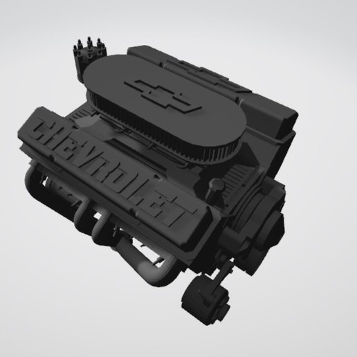 Download 3D printing designs V8 chevrolet 1/10 ・ Cults