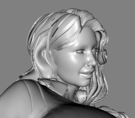 STL File Walking Girl Big Boobs 3D Printable Model To Download Cults