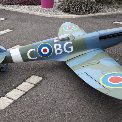 Download free STL file PIPE ECHAPEMENT SPITFIRE • 3D print template ・ Cults