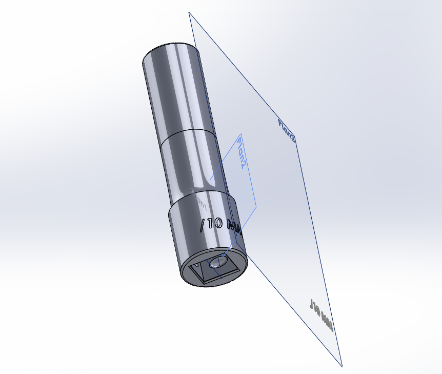 STL file 1/2 drive 10 mm socket・3D print design to download・Cults