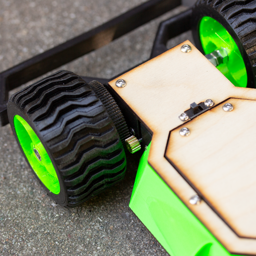 Download free 3D printing templates DIY RC Street Racing Car V2 ・ Cults