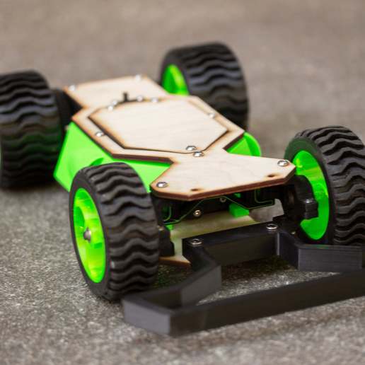 Download free 3D printing templates DIY RC Street Racing Car V2 ・ Cults