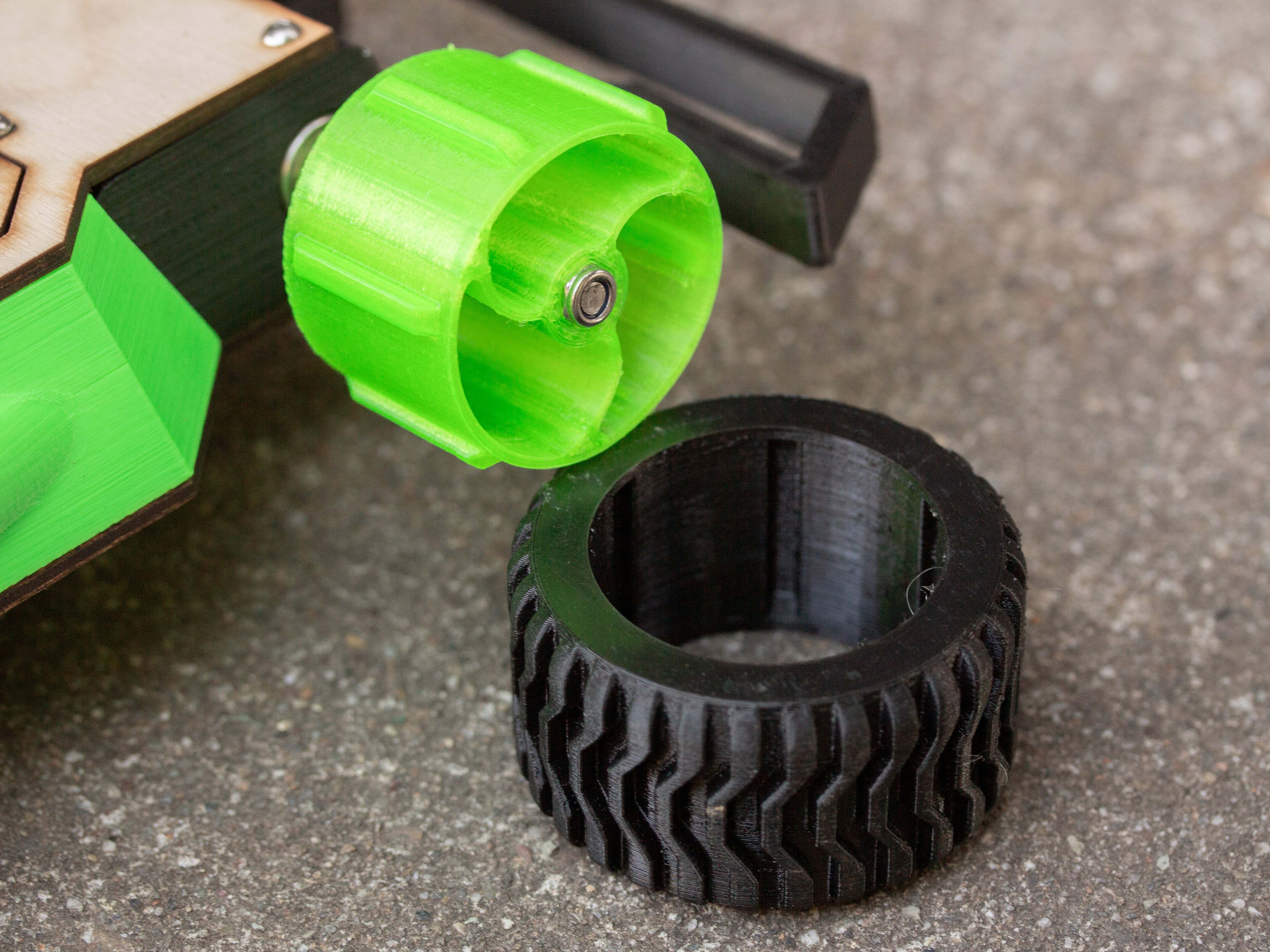 Download free STL file DIY RC Street Racing Car V2 • 3D print model ・ Cults