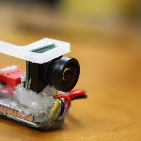 Download free STL file Micro FPV Antenna Support Plate and Lens Cap DIY ...