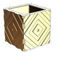 Download free STL Cube pot,pencil case ・ Cults