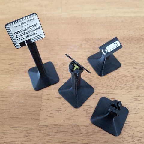 Download free STL file Enamel Pin Display Stand ・ Cults