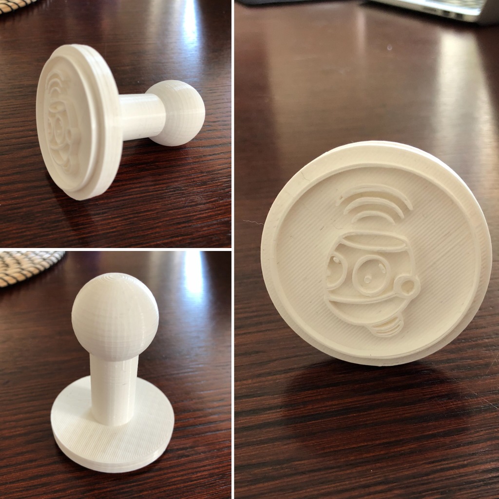 Free 3D file Cookie stamp - Devoxx4kids・3D printing idea to download・Cults